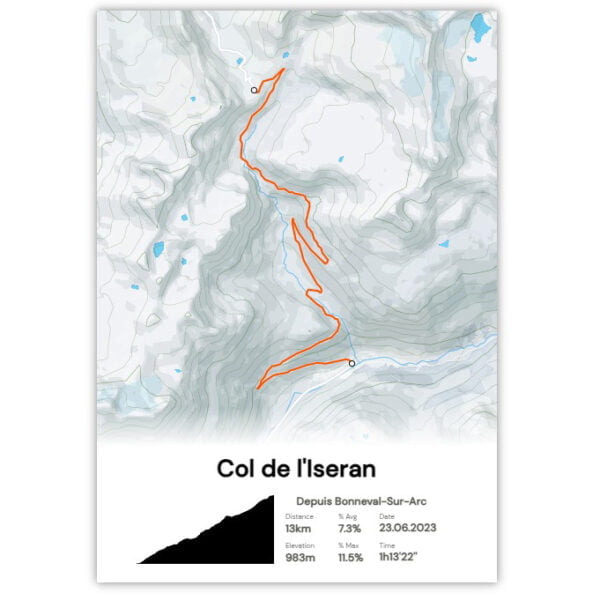 Col De L'Iseran - Depuis Bonneval-Sur-Arc - Illustrer Vos Souvenirs ...